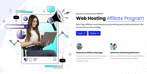 Join Web Hosting Affiliate Program to Become a VPS Affiliate